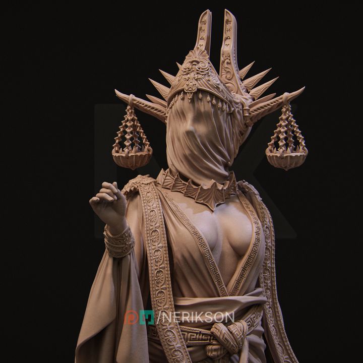 3D Printable Atropos The Moirai [presupported] by Nerikson